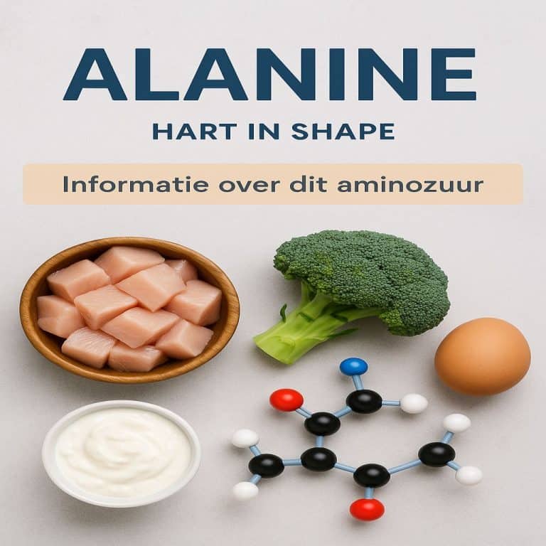 Alanine: Een belangrijk aminozuur voor je lichaam - Hart in Shape