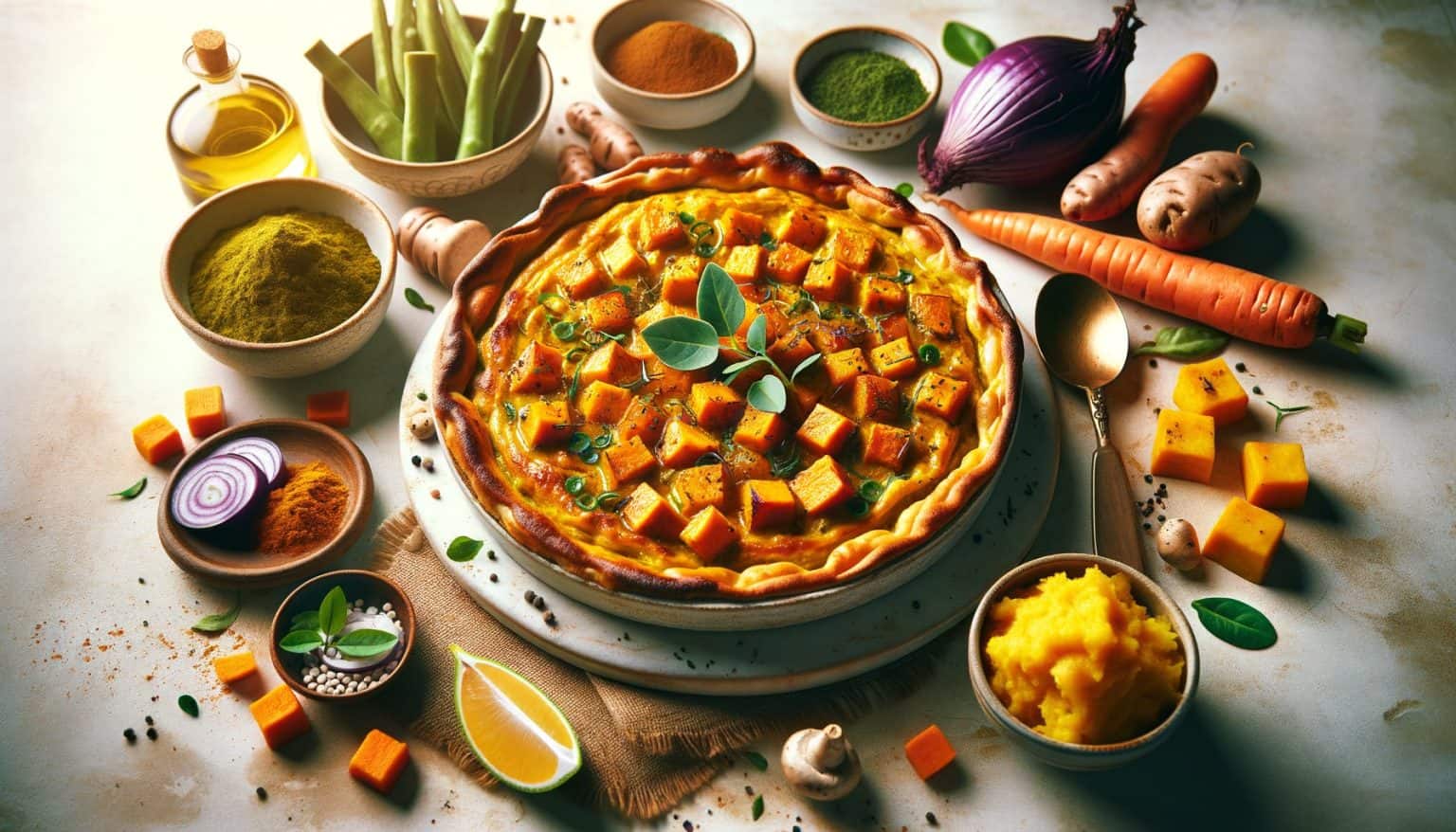 Curry Shepherd’s Pie met Zoete Aardappel - Hart in Shape