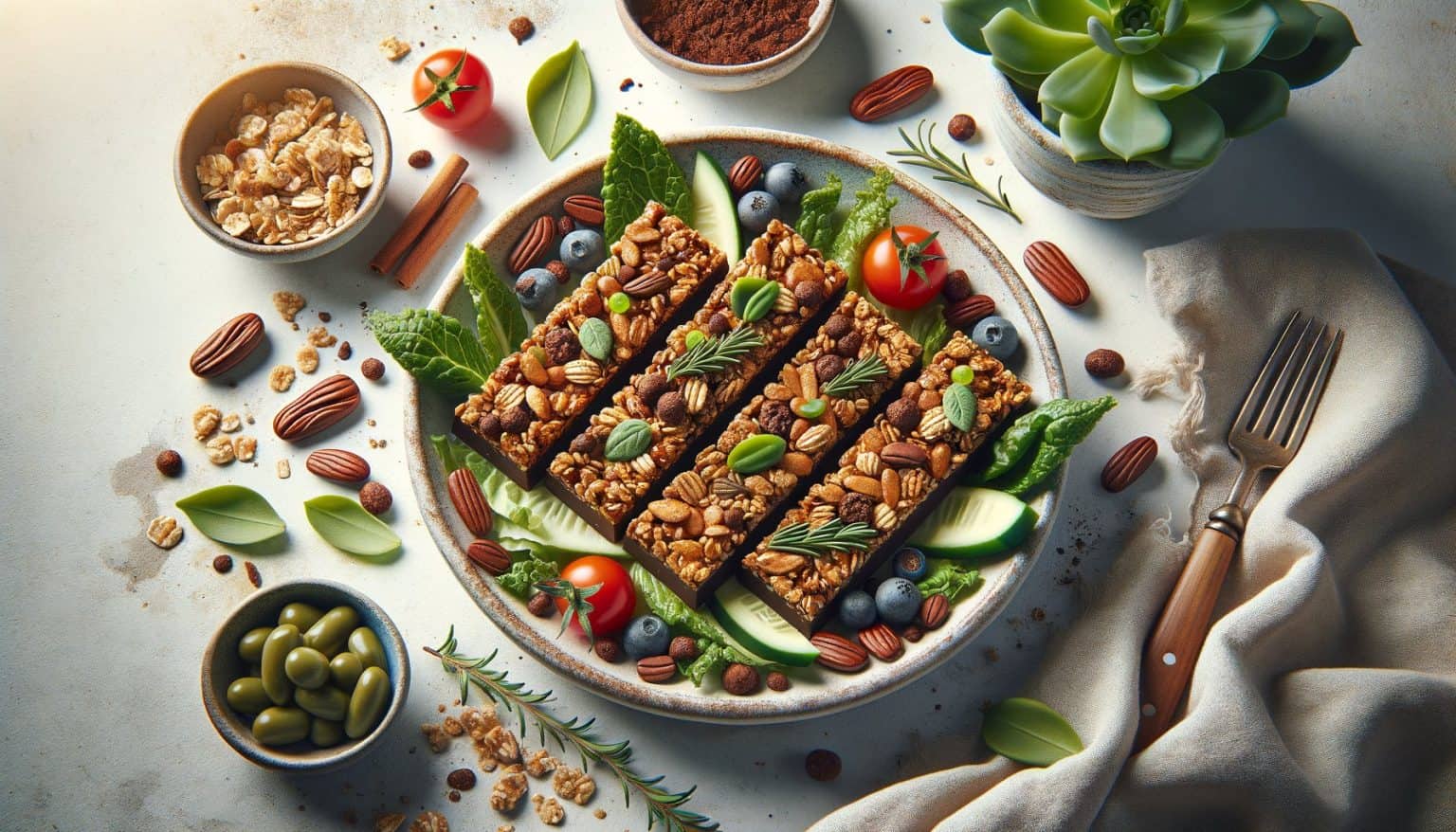 Koffiedik Granola Bars - Hart in Shape